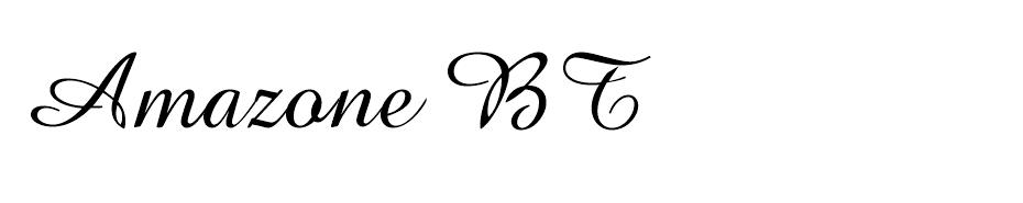 Amazone BT font - Amazone BT font download